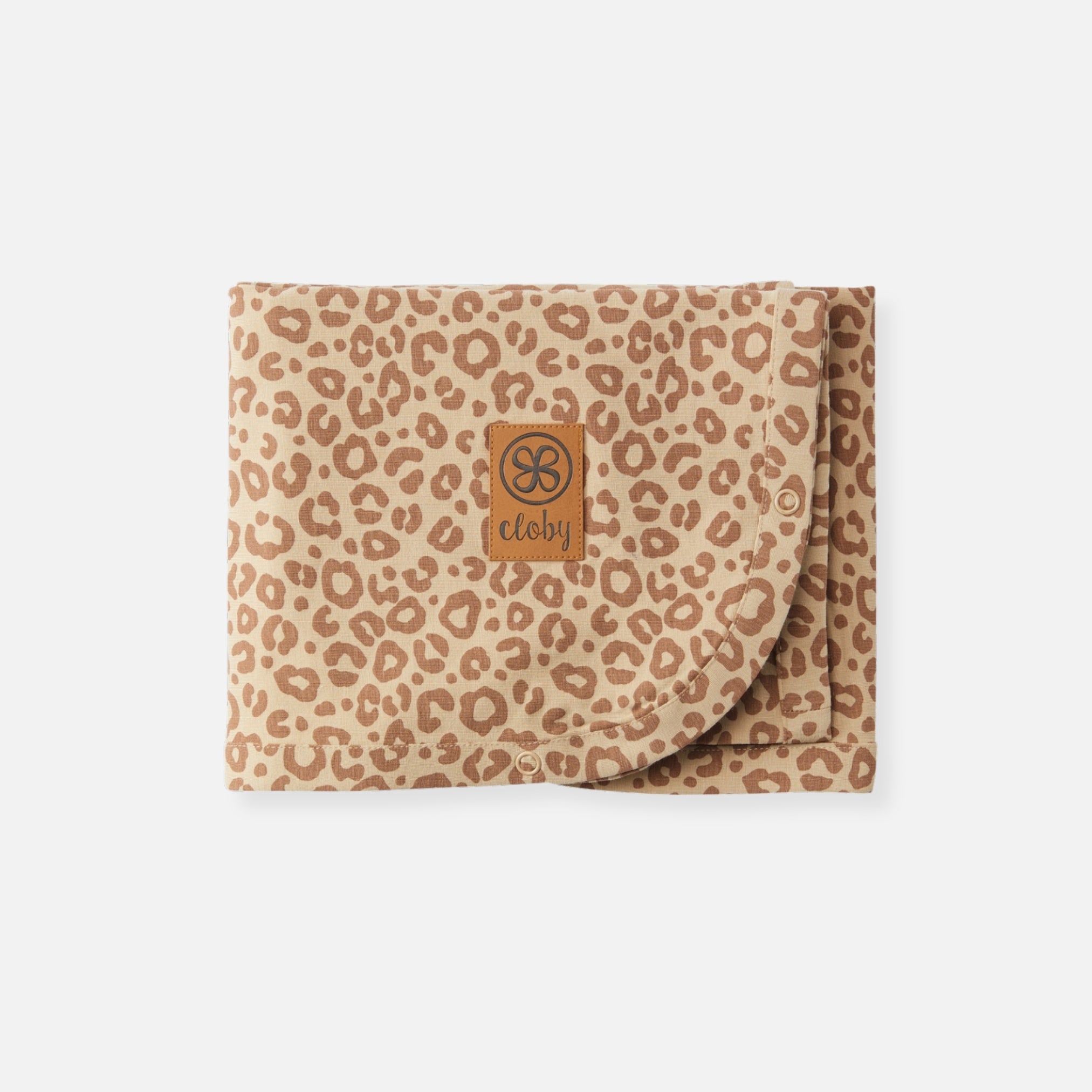 UV Blanket in Leopard Brown - UPF 50+ & Breathable | Cloby